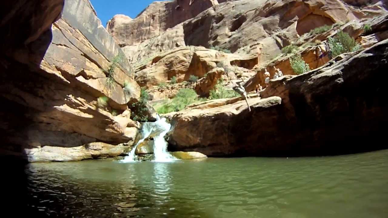 Moab Swimming Hole - YouTube