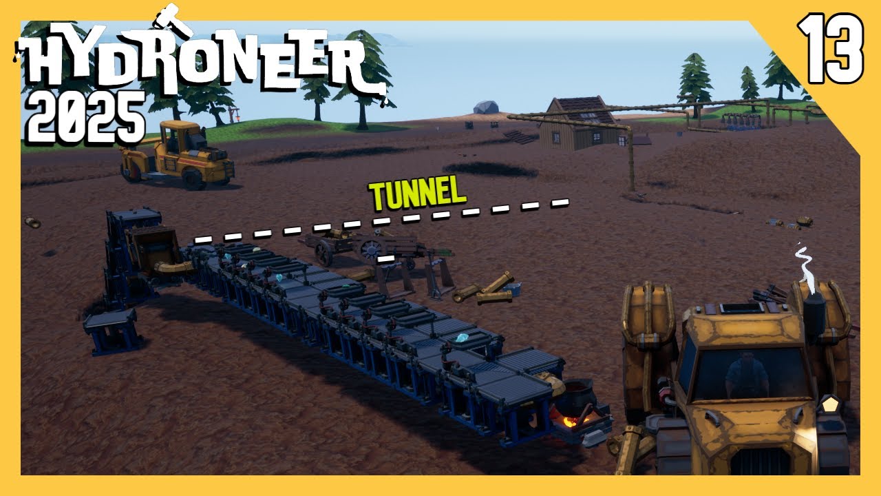 Dug a Tunnel to Build My Forge | Ep 13 | Hydroneer - YouTube