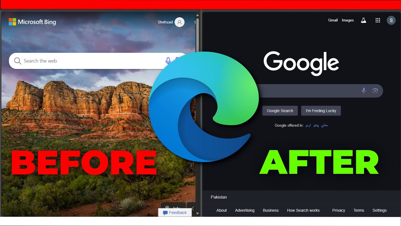 How to Make Google Default Search Engine in Microsoft Edge - YouTube
