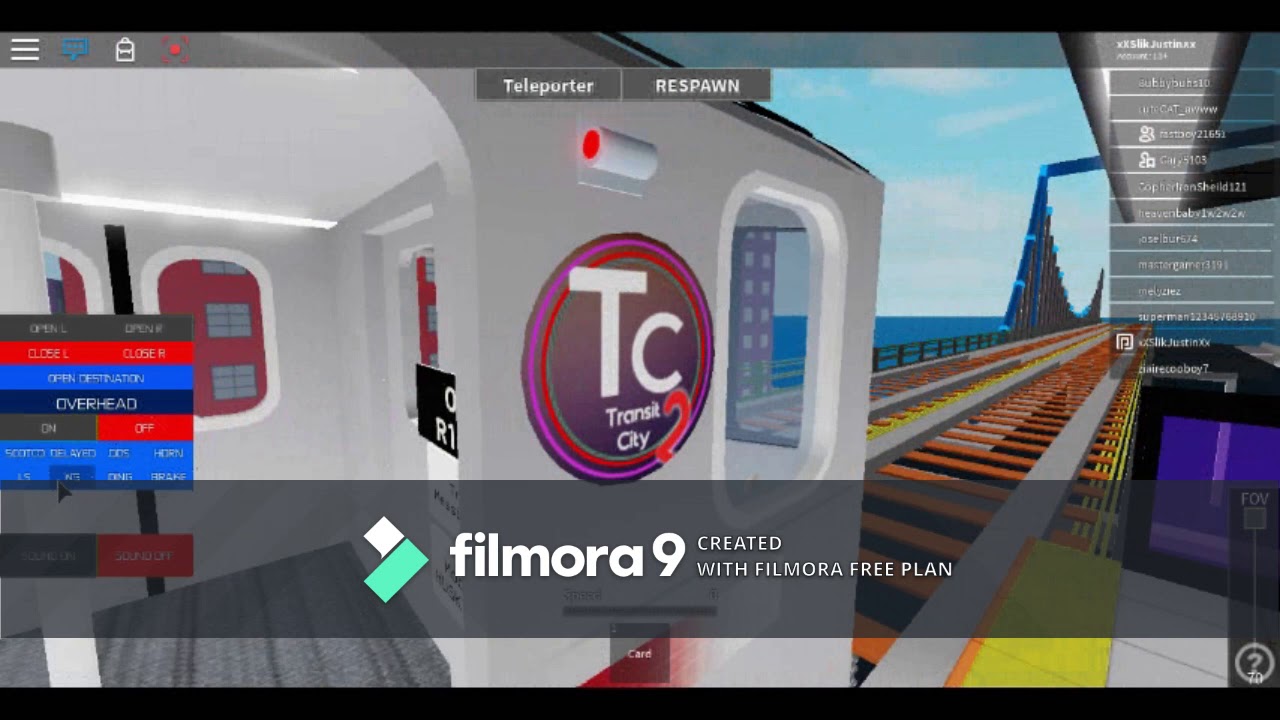 R110B A! | ROBLOX | Transit City 2 - YouTube
