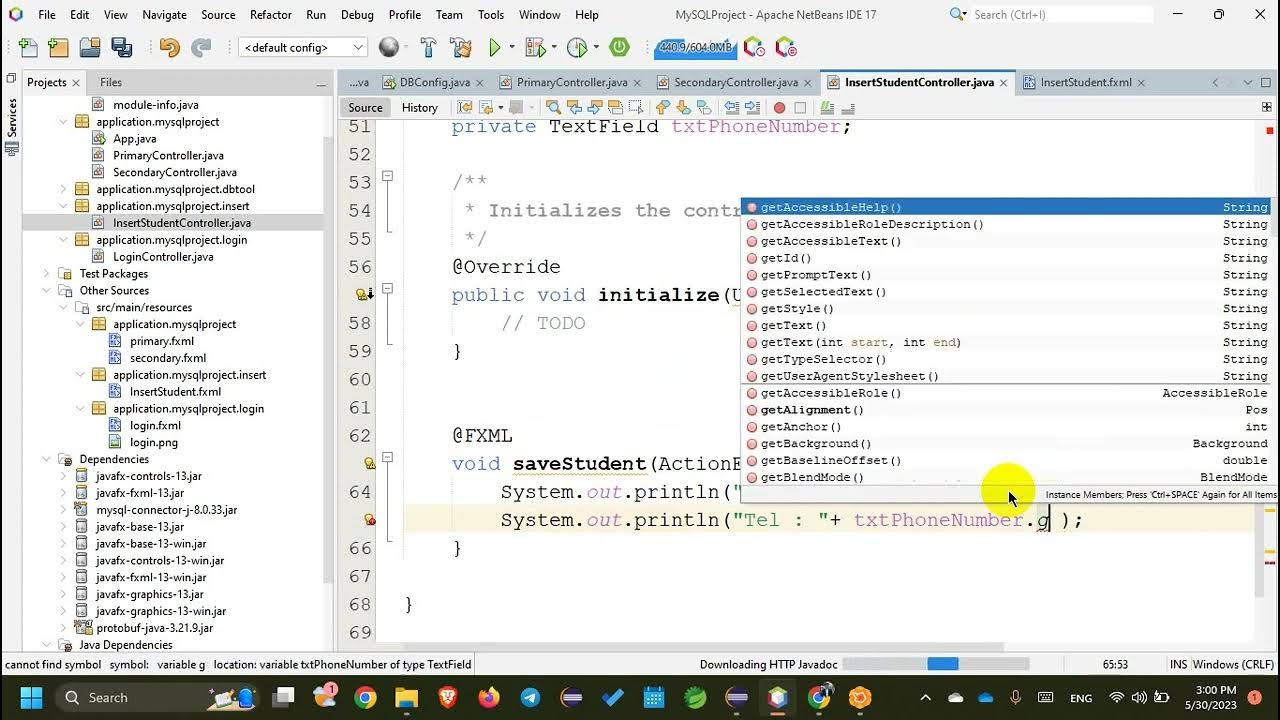 020-TextField getText - YouTube