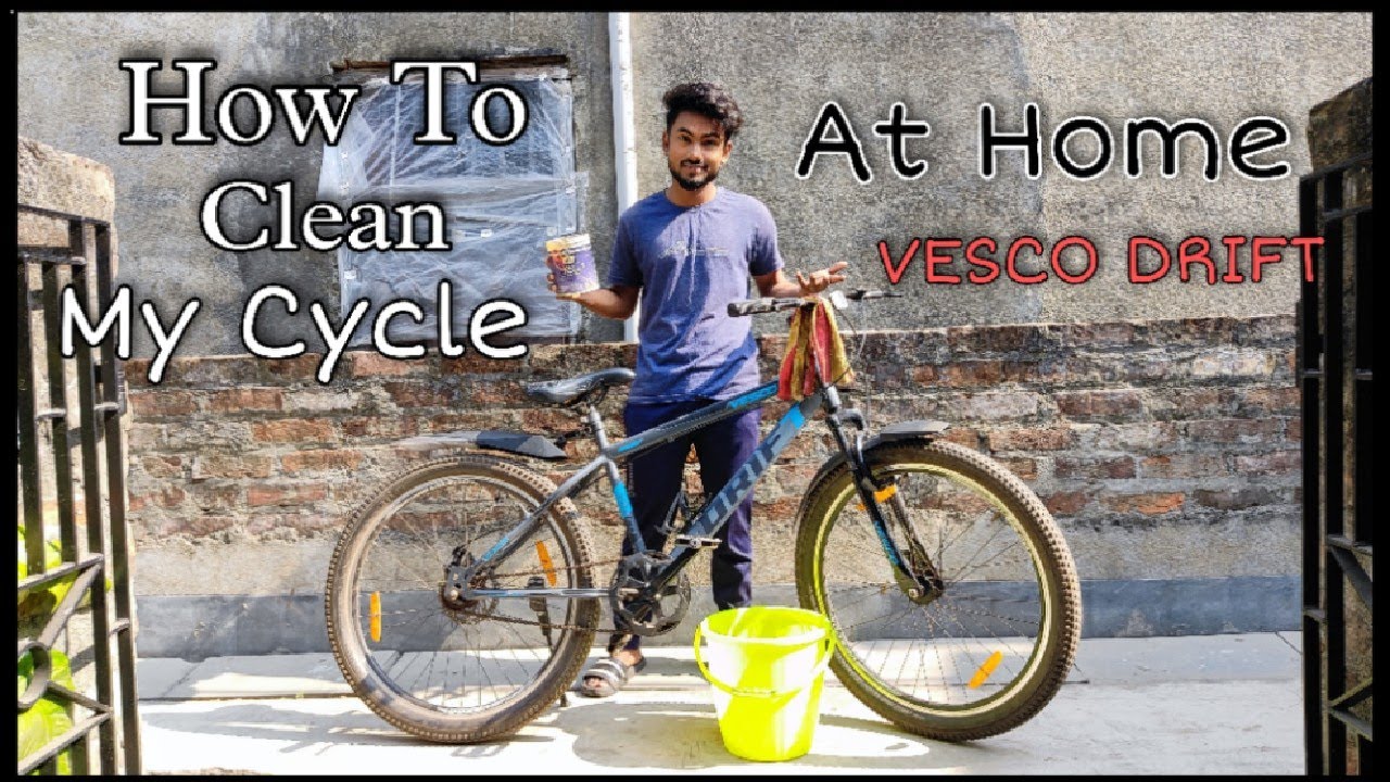 How to Clean My Cycle At home | VESCO DRIFT CYCLE | How to Clean cycle ...