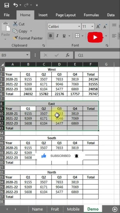 Sum Total in Excel | Excel Shortcut | Alt + = | Imran Ansari # ...