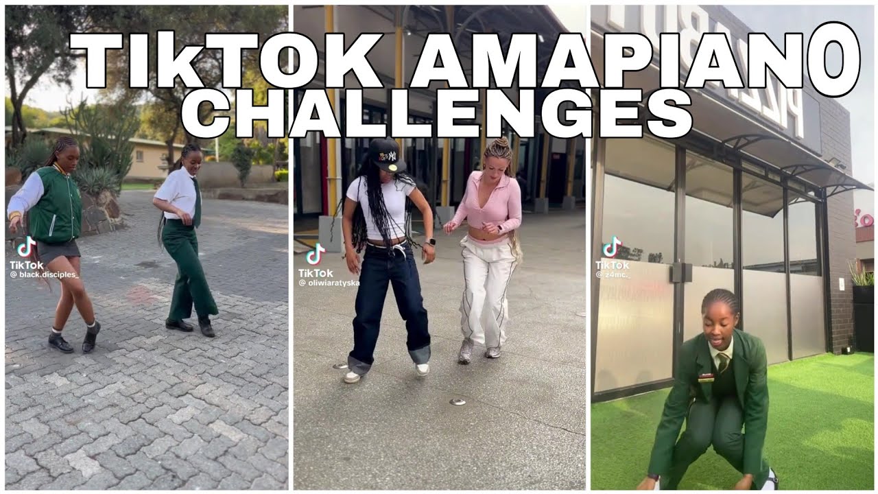 TIKTOK AMAPIANO DANCE CHALLENGE 2025😎😒💯 - YouTube