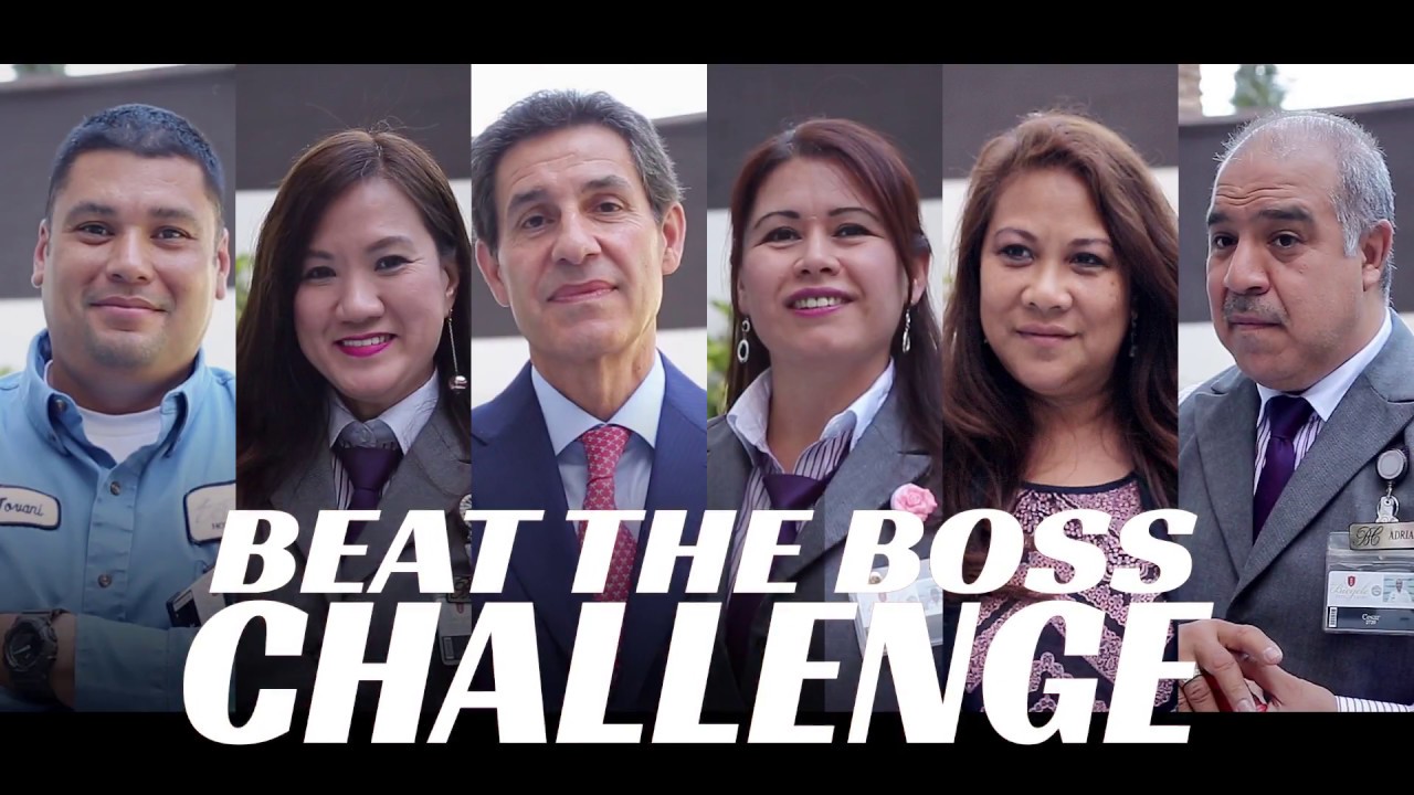 Beat The Boss Challenge - YouTube