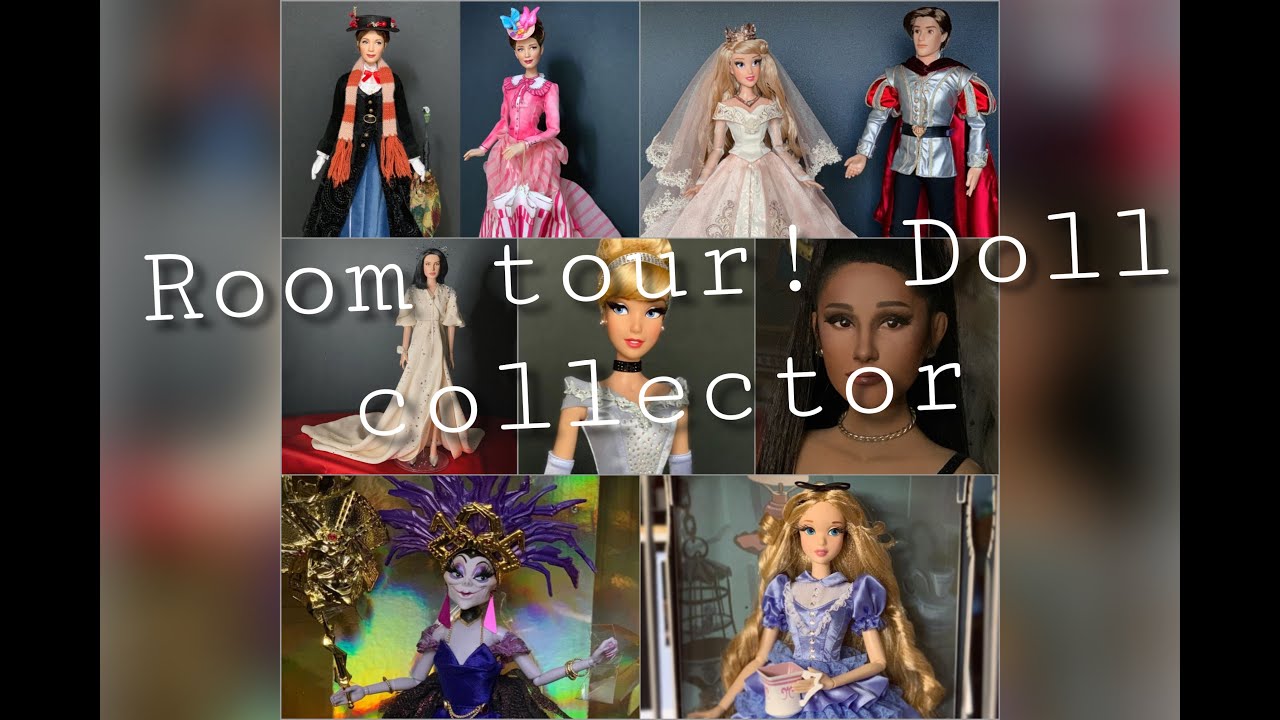 Room tour, a doll collector's room. By Dreamedolls - YouTube