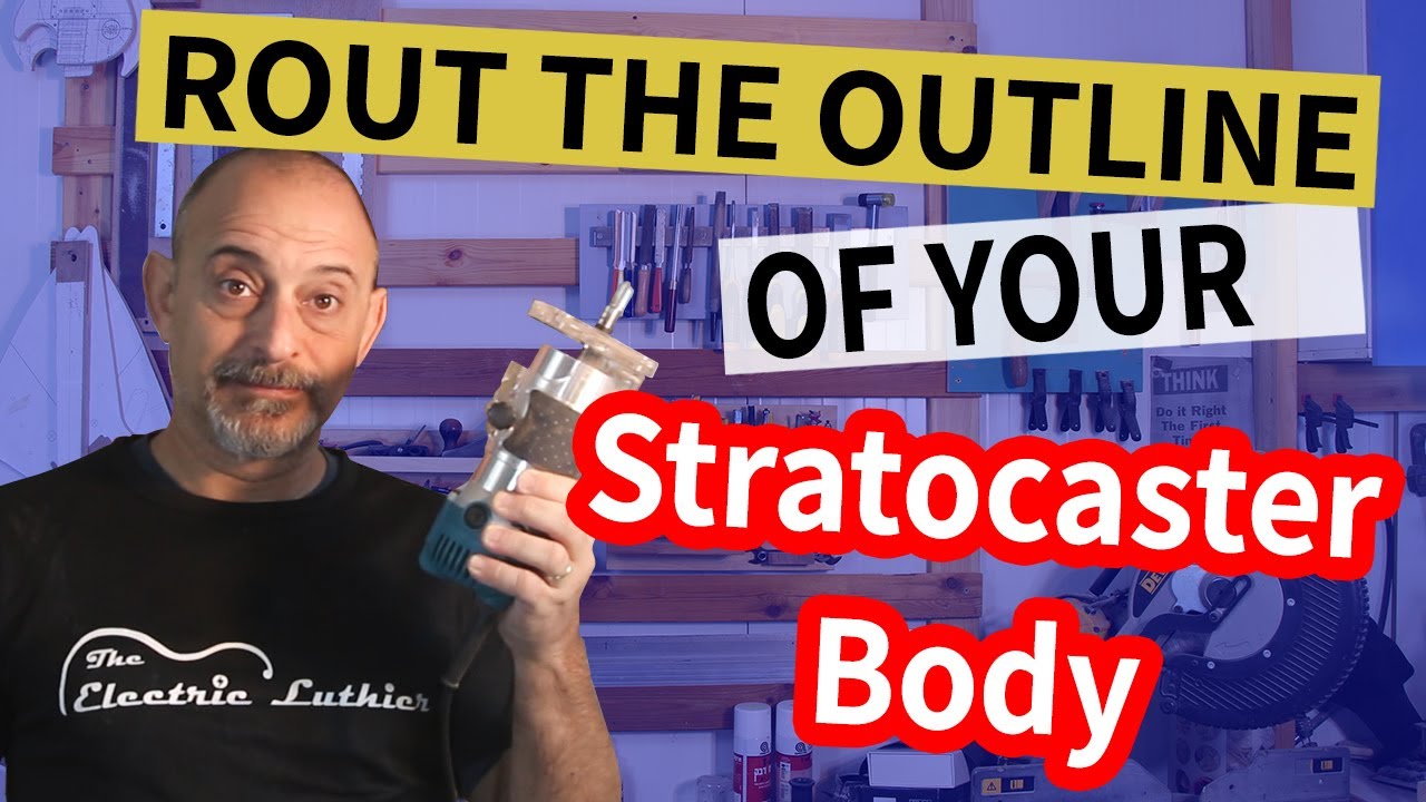 Build a Stratocaster Style Guitar Body – Your Guide - Part 2- Cutting ...