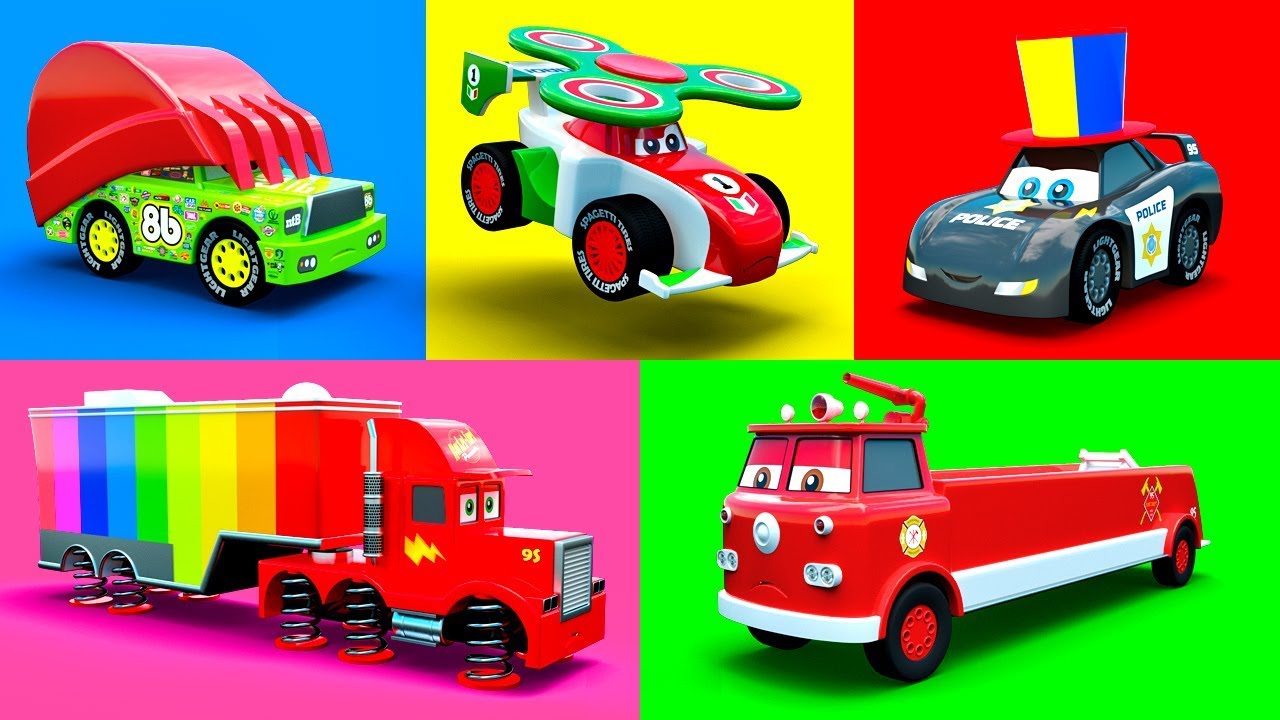 Cars Stories with McQueen Friends Cars - Magic Mirror Accident, New ...