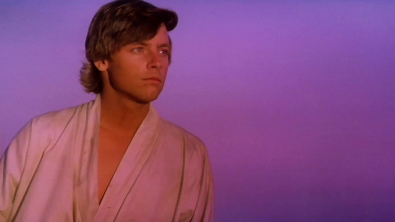 Luke Skywalker and the sunsets - YouTube