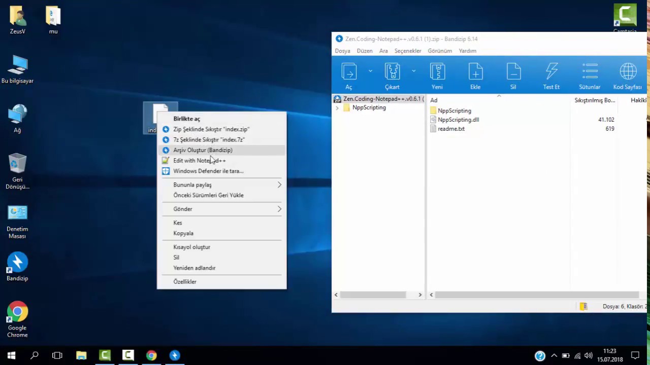 Notepad++ Zen Coding Eklentisi Kurma 07.2018 Güncel - YouTube