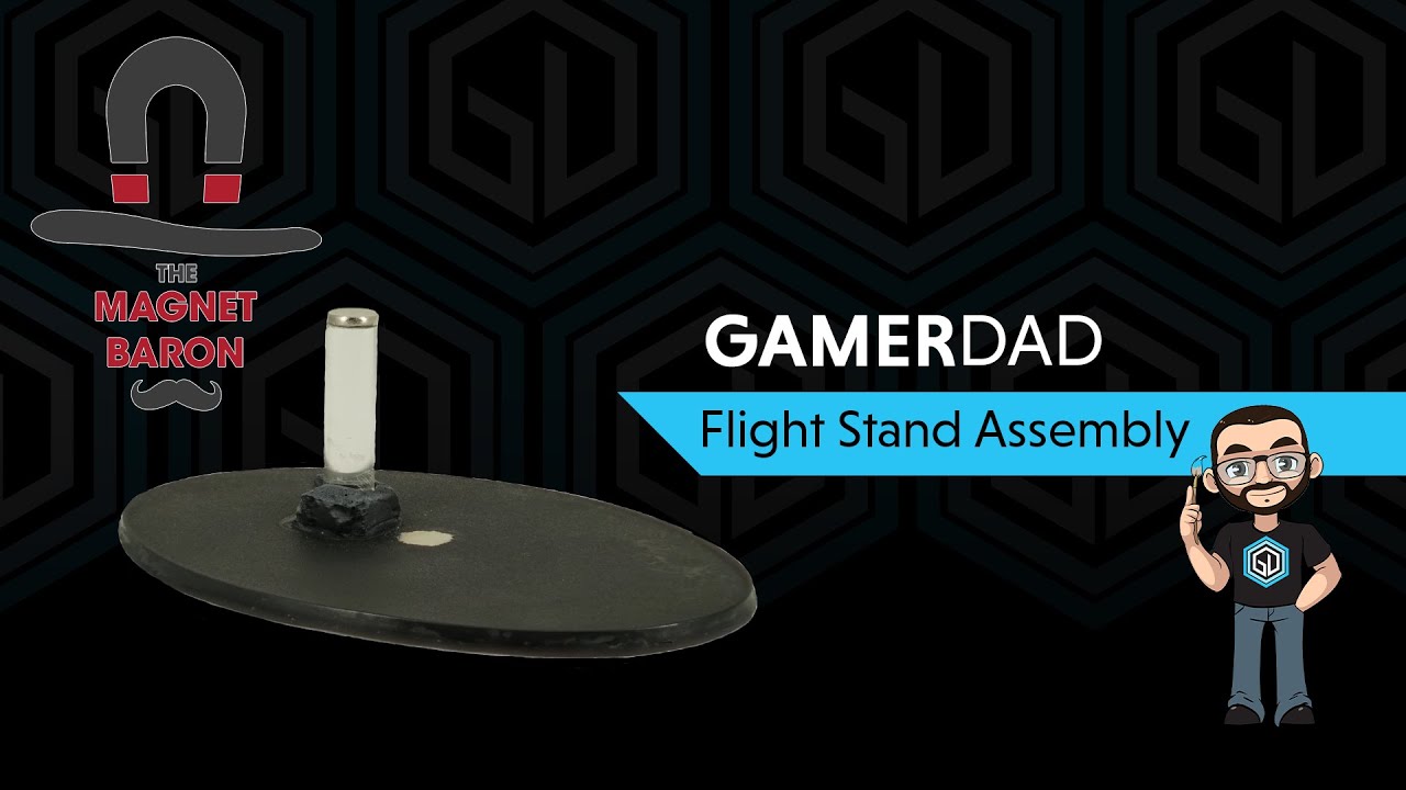 How to Assemble Magnetic Flat Flight Stands - YouTube