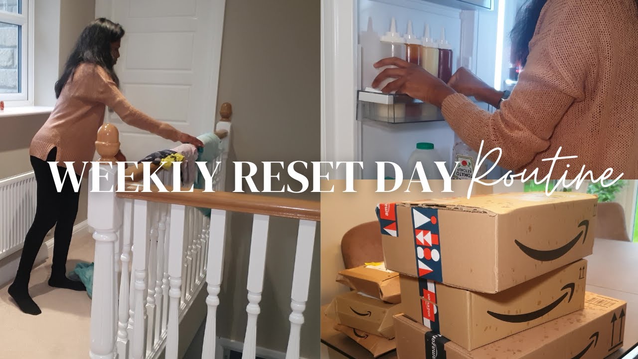my weekly reset day routine 🔄 - YouTube