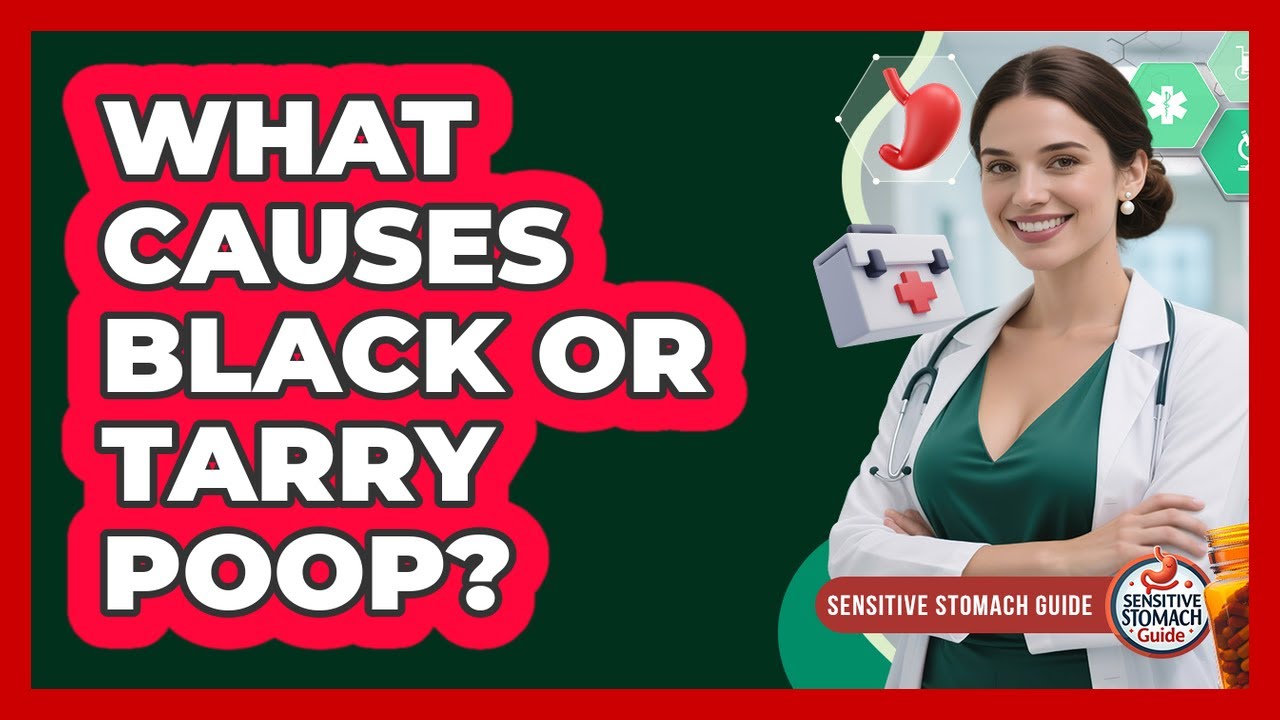 What Causes Black Or Tarry Poop? - YouTube