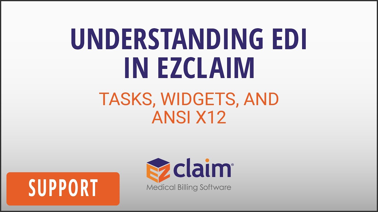Understanding EDI Reports in EZClaim - YouTube