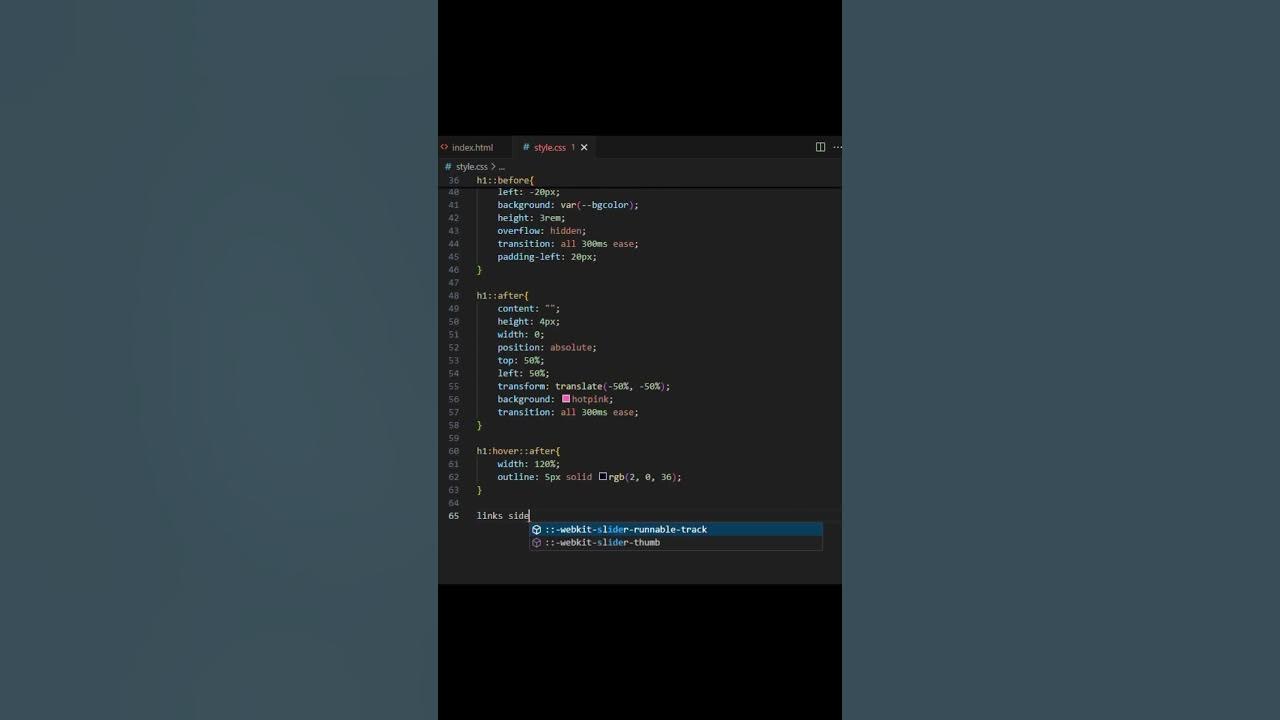 Split animation with single HTML element and CSS #html #css #animation #shorts - YouTube