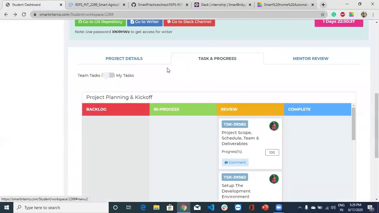 Feedback on Internship [SmartBridge Platform] - YouTube