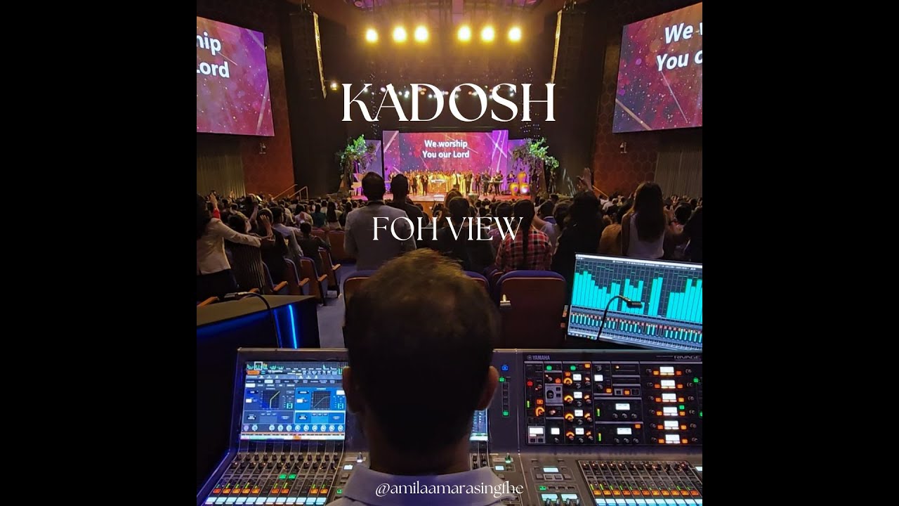 THE KADOSH (Shannon Diaz) | Live at the Miracle Dome | Sri Lanka | FOH ...