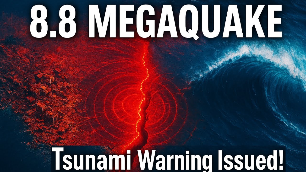 Megaquake in the Pacific⚠️: What an 8.8 Earthquake Means for the World ...