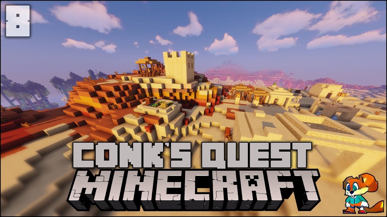 Trip For The Elusive Village | Conk's Quest in Minecraft | Part 8 - YouTube