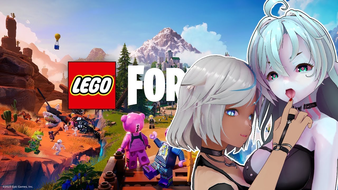 VTUBER | EMPEZAMOS LEGO FORTNITE ES MI PRIMERITA VEZ - YouTube