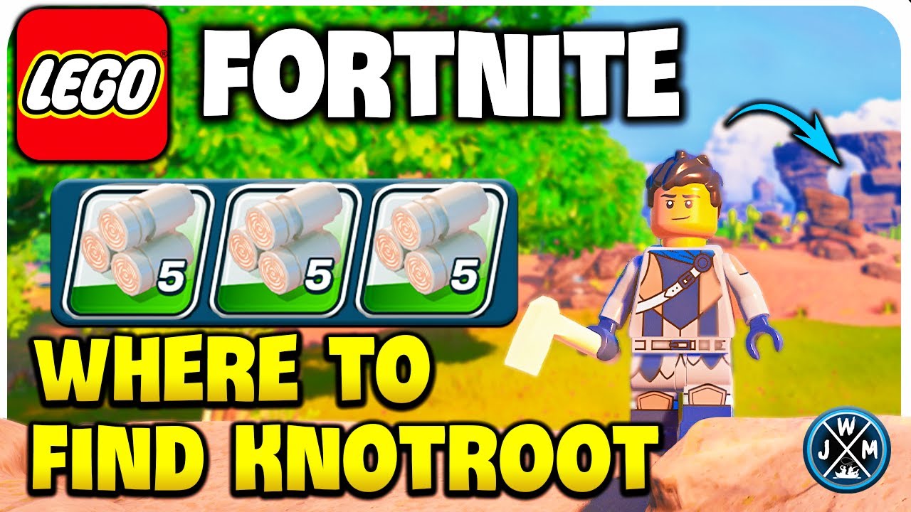 How to Find knotroot in LEGO FORTNITE (Very Easy) - YouTube