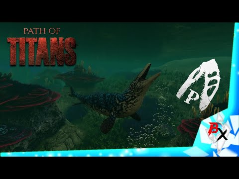 [Path Of Titans] Teste du mod Mosasaurus De Divine Beast - YouTube