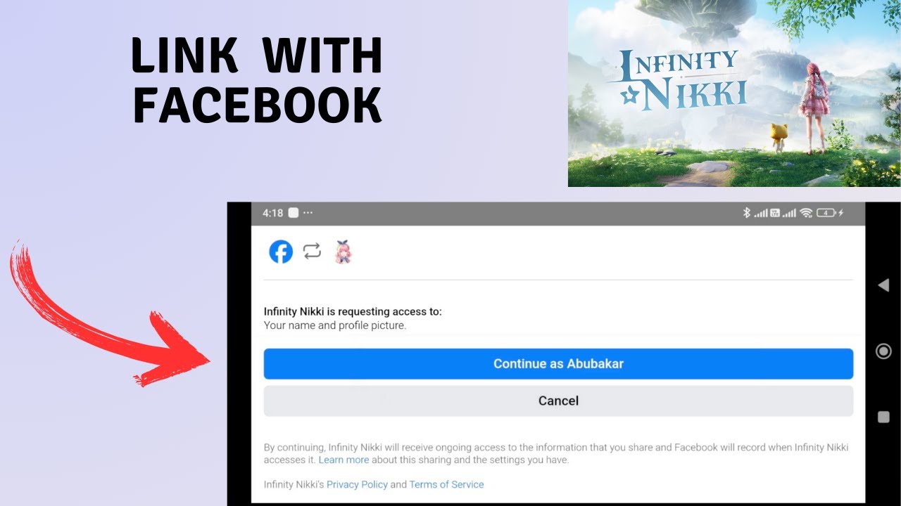 How to link & unlink Facebook with Infinity Nikki Account - YouTube