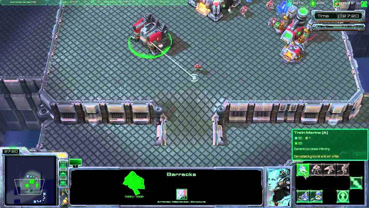 Starcraft II For the RTS Newbie 1-3: Basics 101 - YouTube