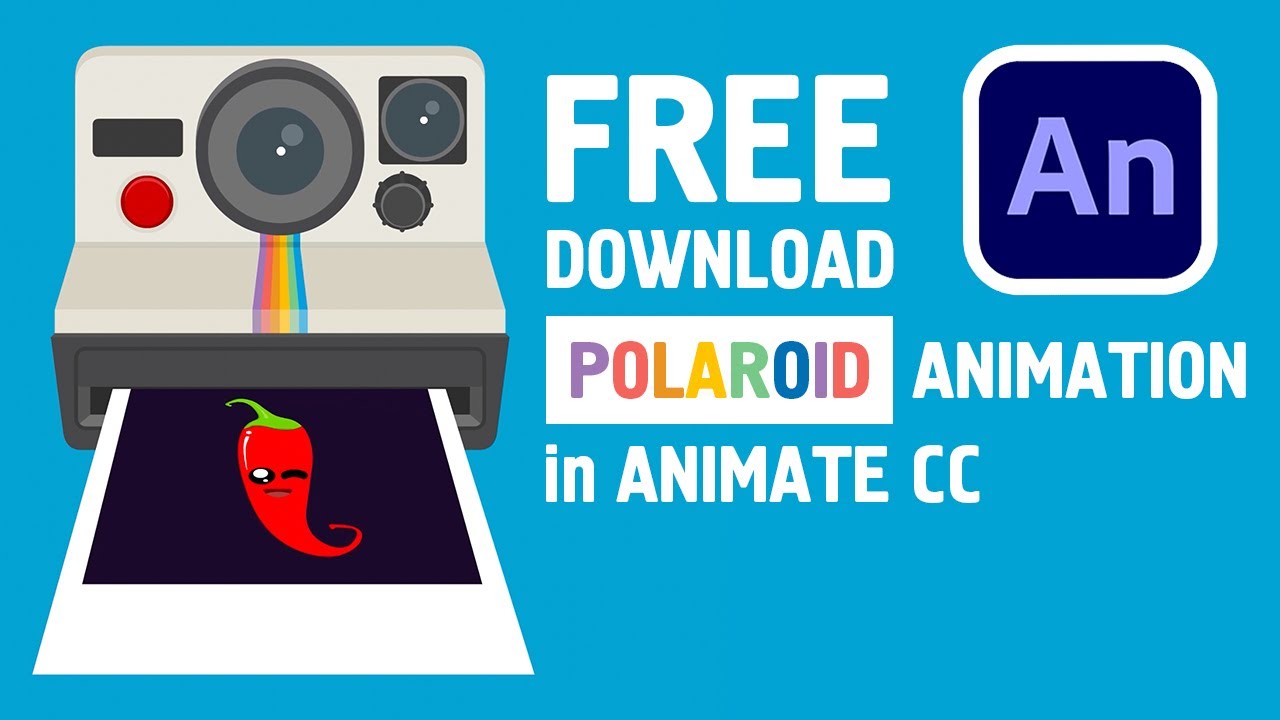 How to Create Polaroid Animation in Adobe Animate CC (Free Project ...