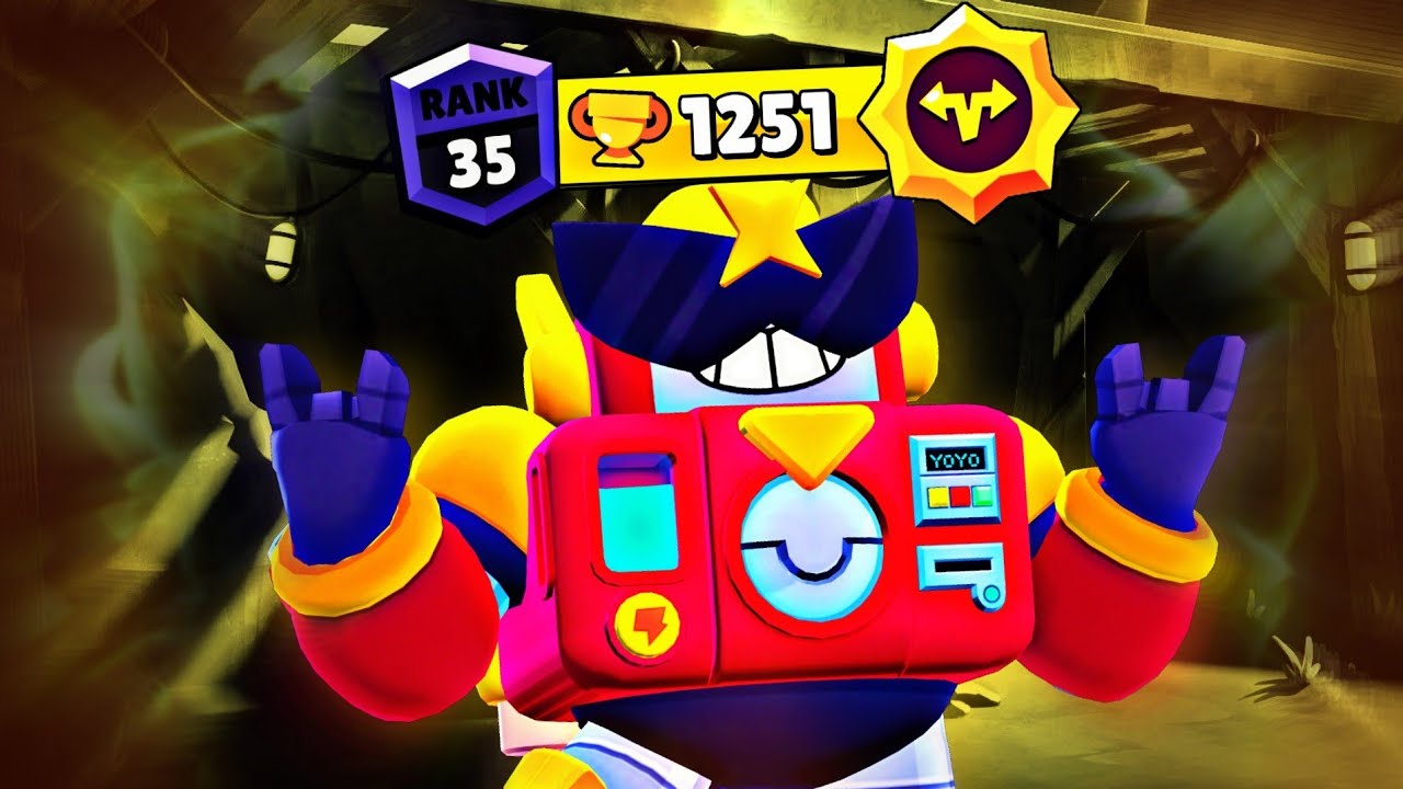 브롤스타즈 서지 하루만에 35랭크 찍었습니다 brawl stars surge rank 35(24/38) - YouTube