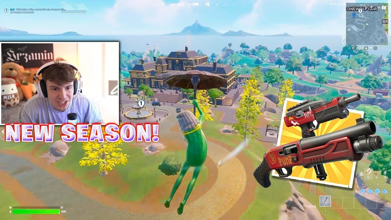 Clix AMAZED First Time Playing Chapter 6 SEASON 2! - YouTube