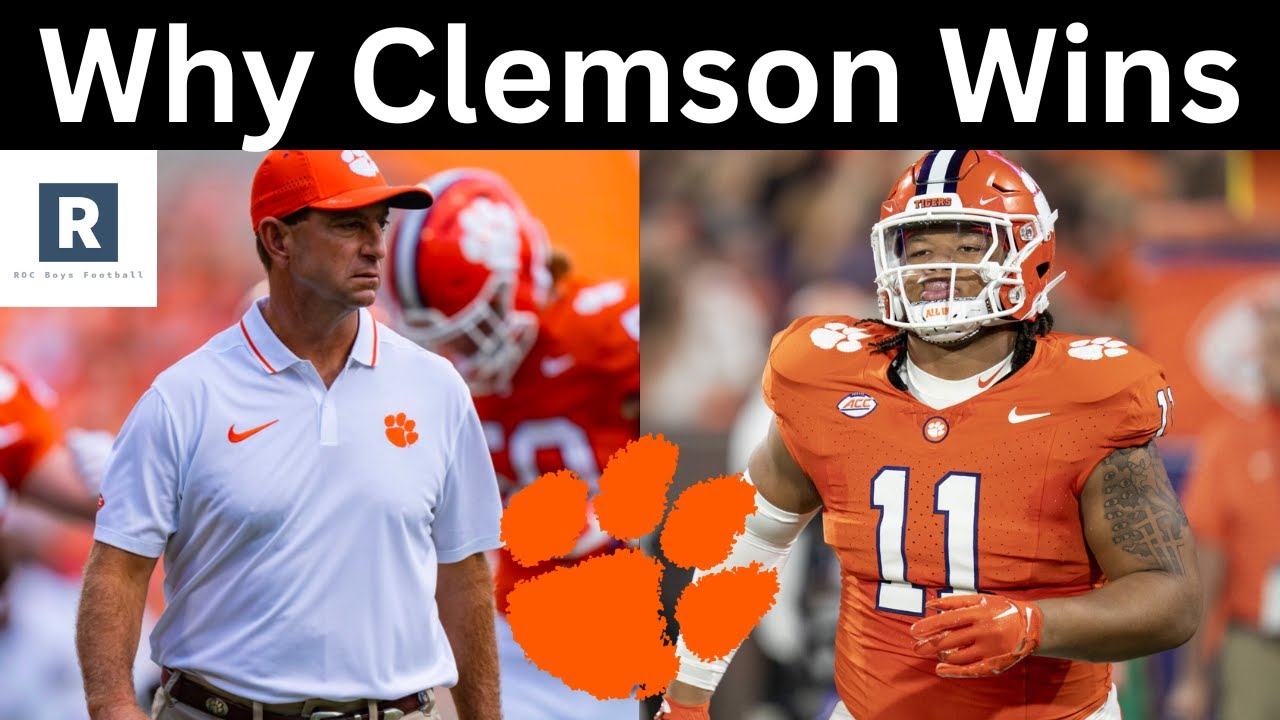 Why Clemson Football Beats LSU | The Defensive Line Dominates? | X ...