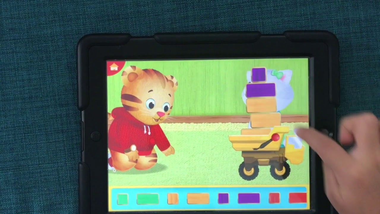 Daniel Tiger Stop and Go App Review - YouTube