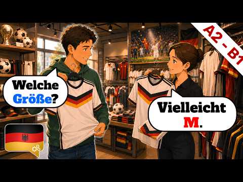 Deutsch Dialogen (A2-B1) | Deutsch lernen durch Hören | Wortschatz & Geschichten