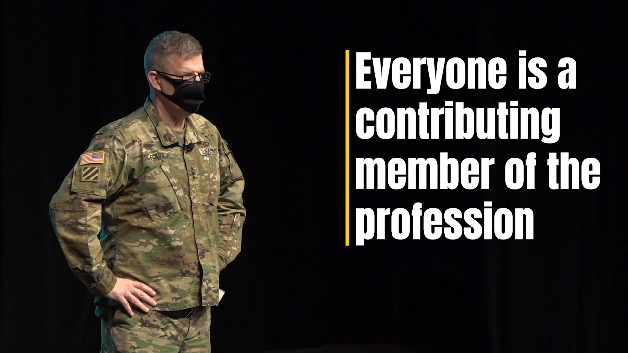 Lt. Gen. James Rainey: What is the Profession? - YouTube