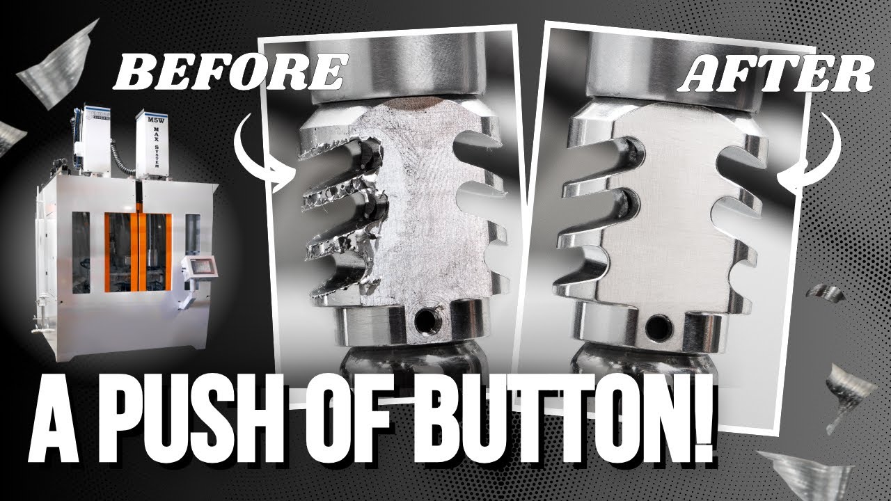 Deburring Machine Made Simple | Streamlining Manufactures Process With ...