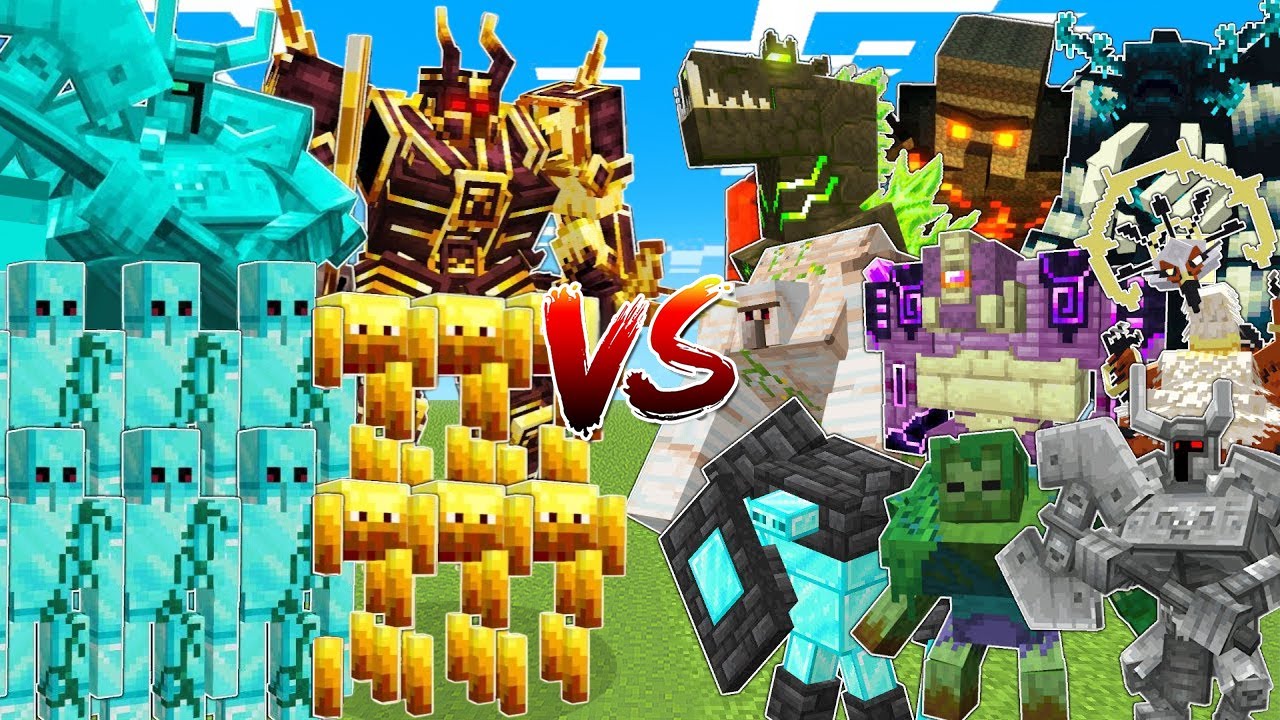 DIAMOND & BLAZE vs OP BOSSES Army ! - YouTube