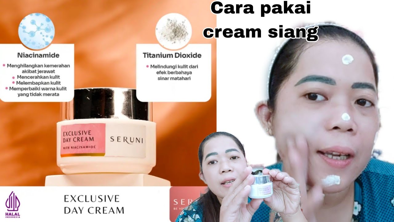 Paket Seruni Skincare || Cara Memakai Day Cream Seruni |cara memakai ...