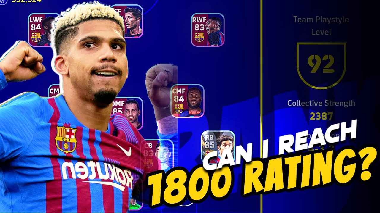 Efootball 2023 Mobile Live Friendly | Rank Push with 100 rated ...