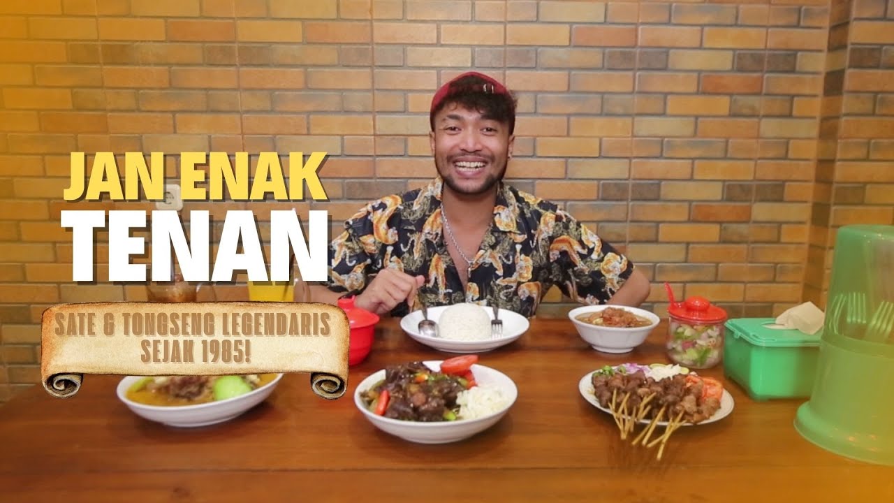 KULINER JADUL MASIH EKSIS! SATE TONGSENG PAK H. BUDI ASLI SOLO SEJAK ...