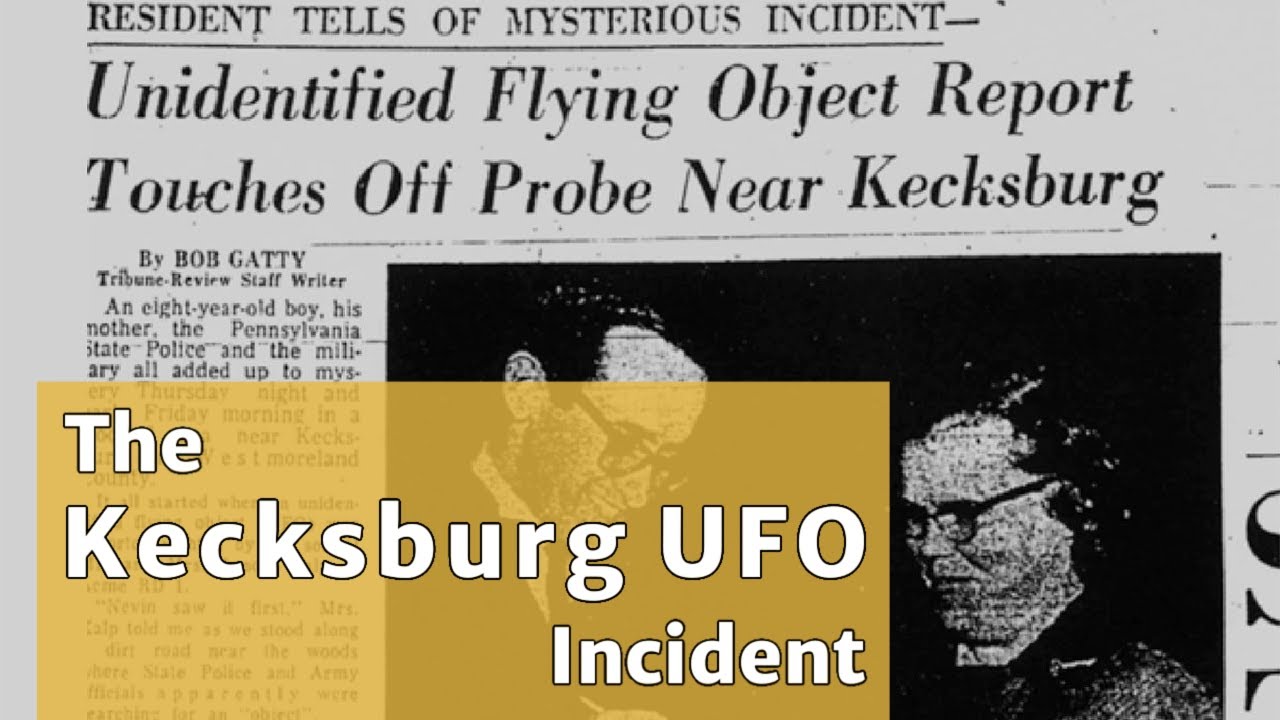 The Kecksburg UFO Incident of 1965 - YouTube