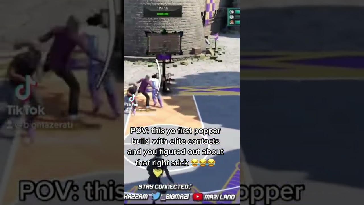 My 6’10 Build is a DEMIGOD! #2k #nba2k23 #shorts - YouTube