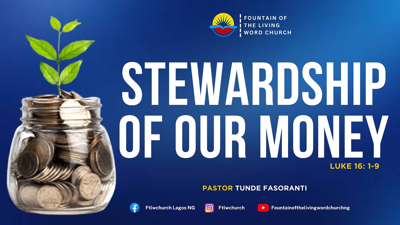 Stewardship of our money PART 2 (21.7.24) - YouTube