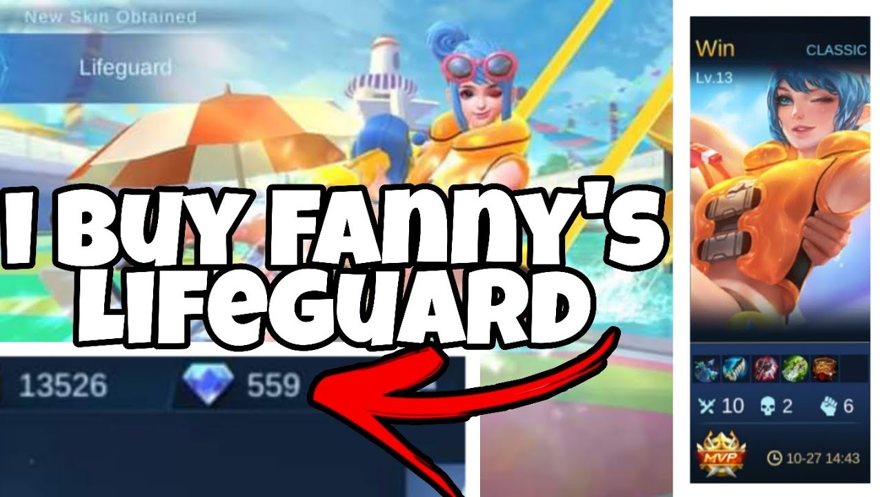 I BUY FANNY'S LIFEGUARD! | MOBILE LEGENDS - YouTube