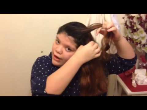 Frozen hair tutorial Elsa Ponytail - YouTube