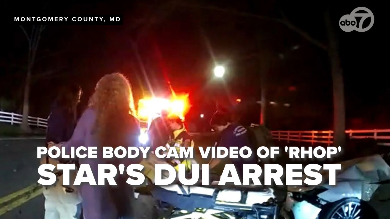 Police body cam video of 'RHOP' star's DUI arrest - YouTube