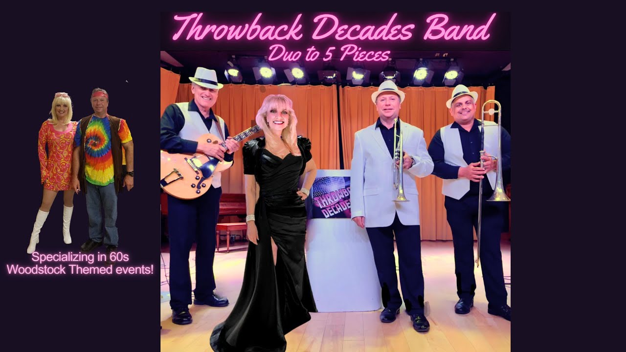 Throwback Decades Band, 60s Band Orlando, Florida, Woodstock, Hippie ...