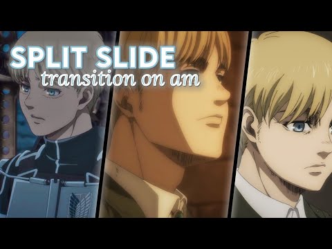 split slide tutorial on alight motion/ am help (free)