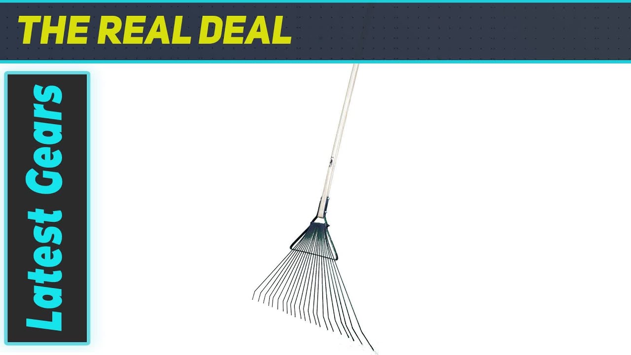 Foxy Industrial Forestry Leaf Rake 22 Tine – The Best Heavy-Duty Tool ...