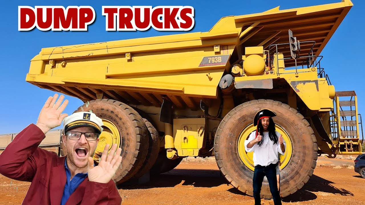 Dump Trucks for Kids and Children - YouTube